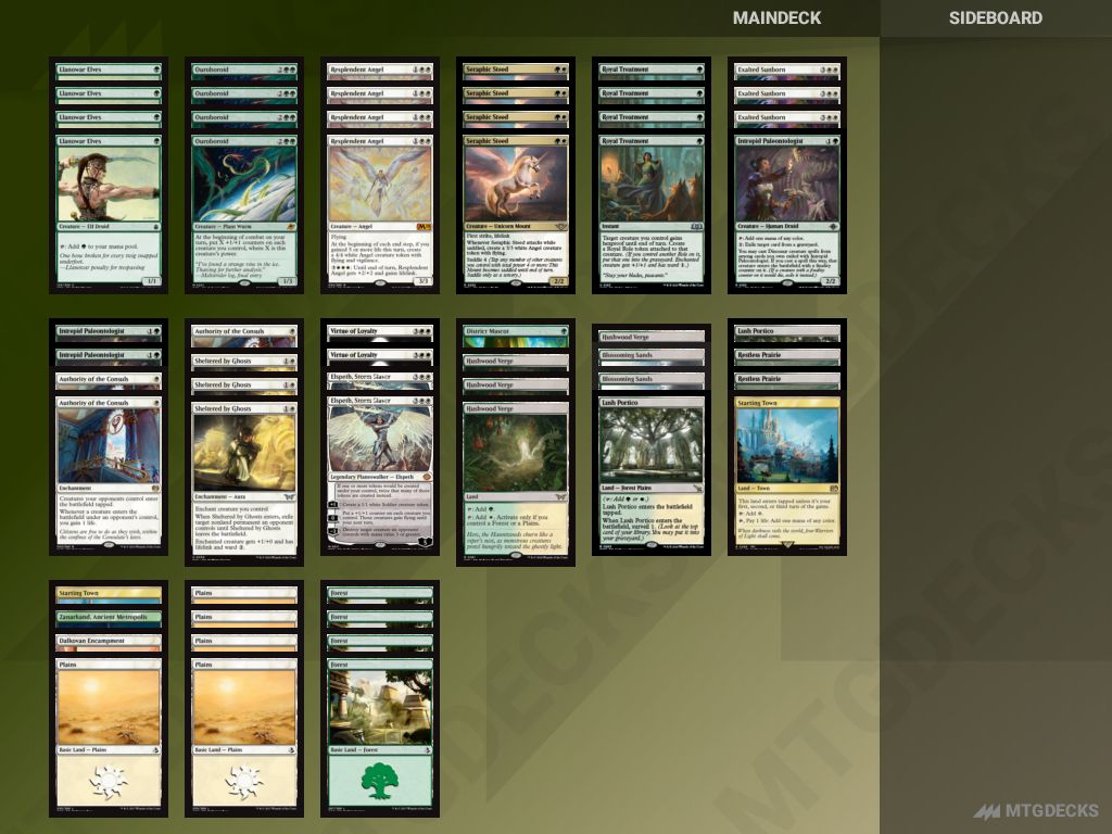 Arena Standard Selesnya Midrange deck by MtGDvd • MTG DECKS