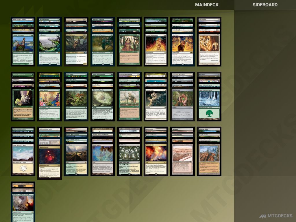 MTG Canadian Highlander Enchantress top decks • MTG DECKS