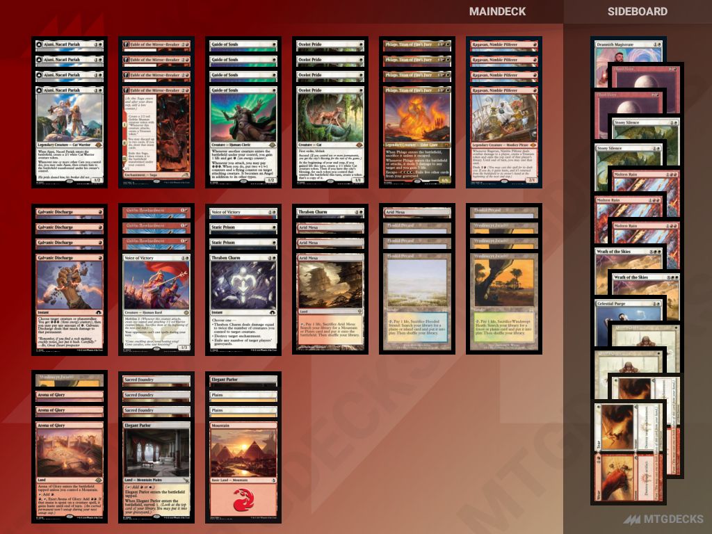Modern Boros Energy deck by Takemura Toyoshi • MTG DECKS