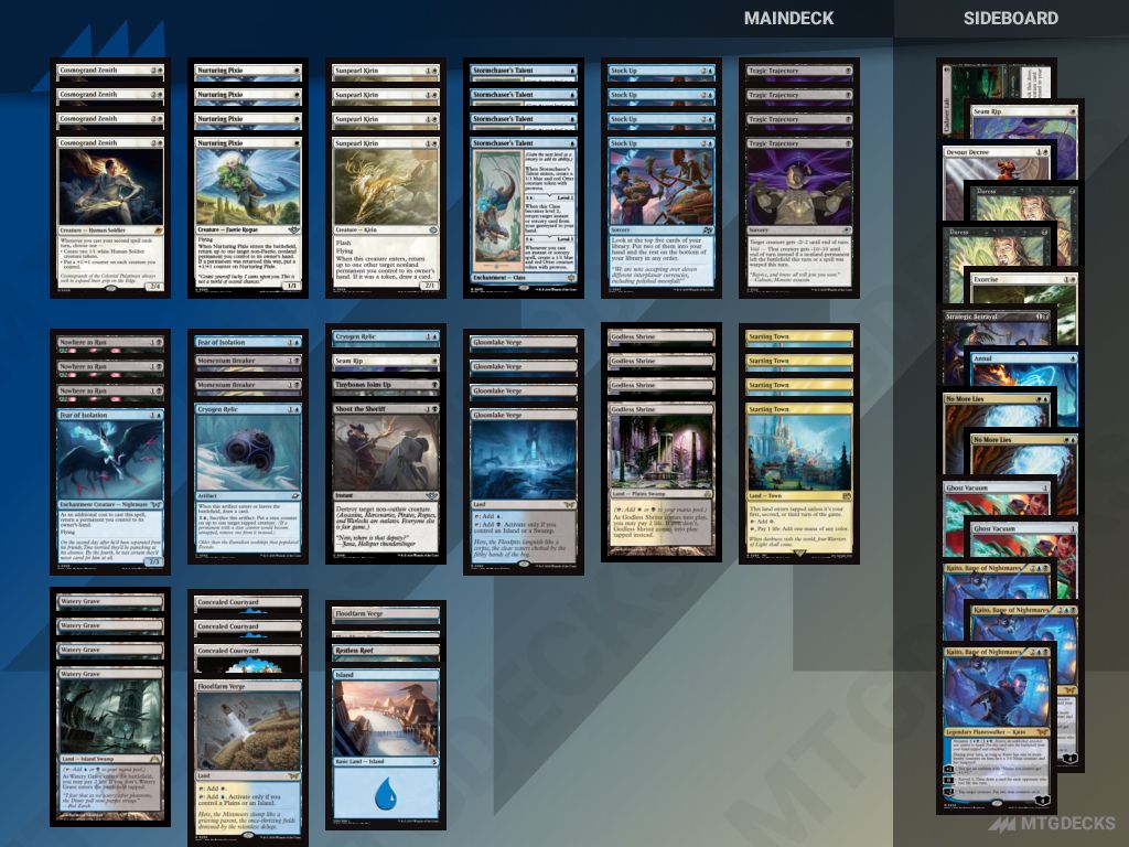 Standard Esper Pixie deck by Shibata Akira • MTG DECKS