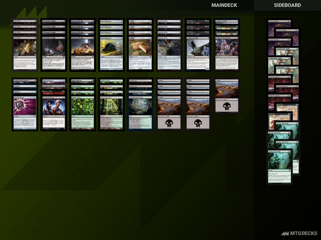 Pauper Golgari Pestilence deck by DB_LucianoGuma • MTG DECKS