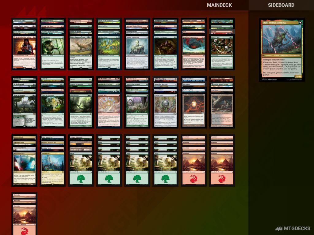 Historic-Brawl Etali, Primal Conqueror deck by MTGA-Assistant-Meta ...