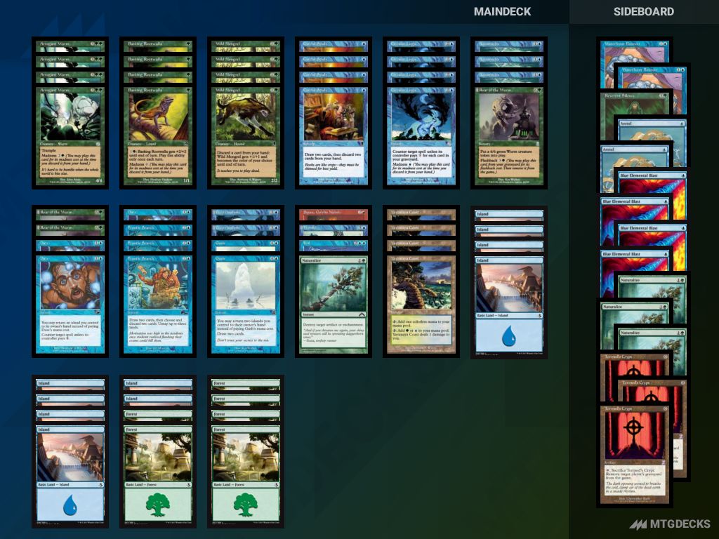Premodern Simic deck by NataHorst • MTG DECKS