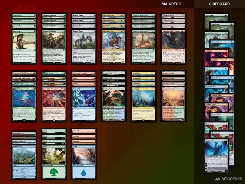 MTGO Standard League #9495 | August 24 • MTG DECKS