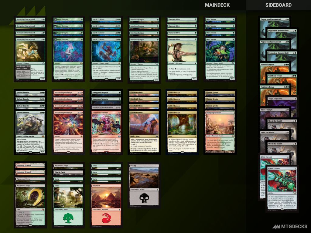 Arena Standard [S] "splintertwin" as per asmo (cavedan) (2) deck by ...