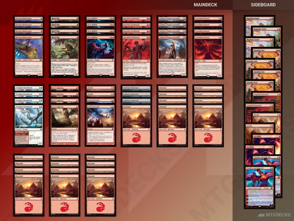 MTGO Standard League #9495 | August 27 • MTG DECKS