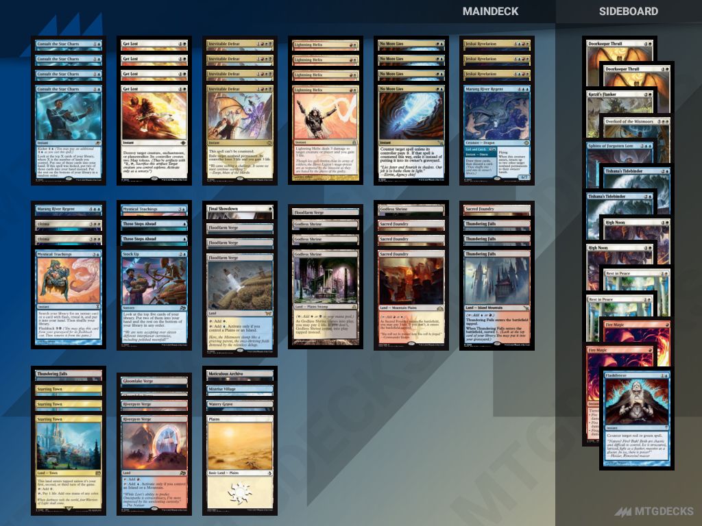 Standard 4 Color Control deck by Manuel_Danninger • MTG DECKS