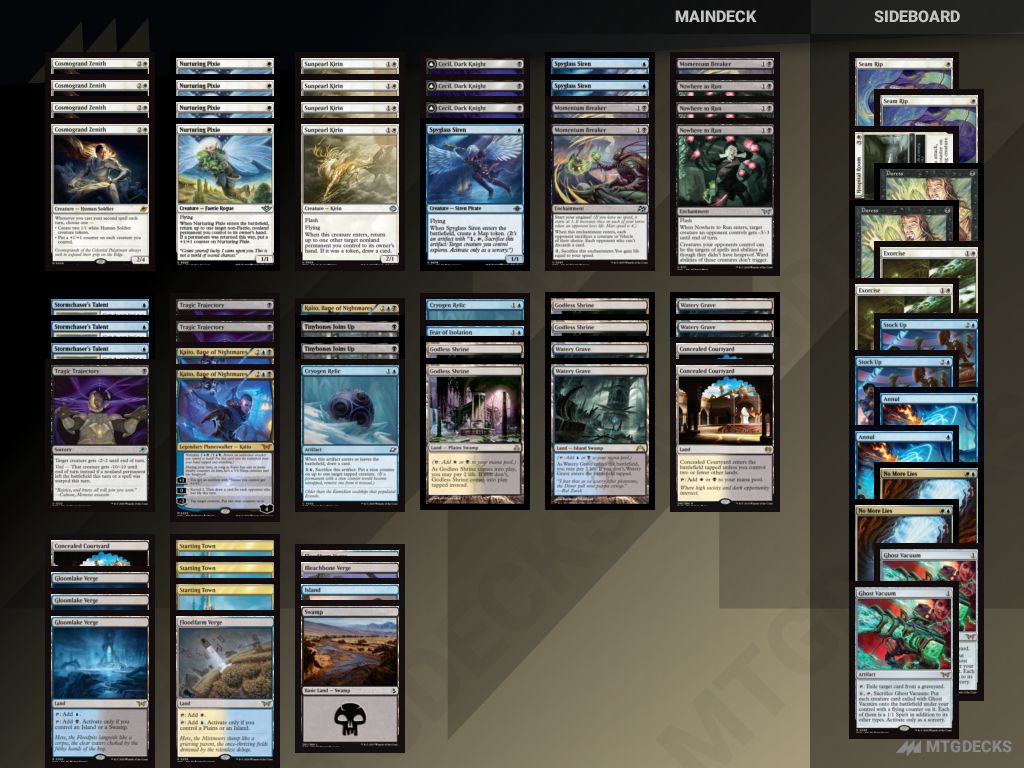 Standard Esper Bounce deck by Alex Sanchez • MTG DECKS