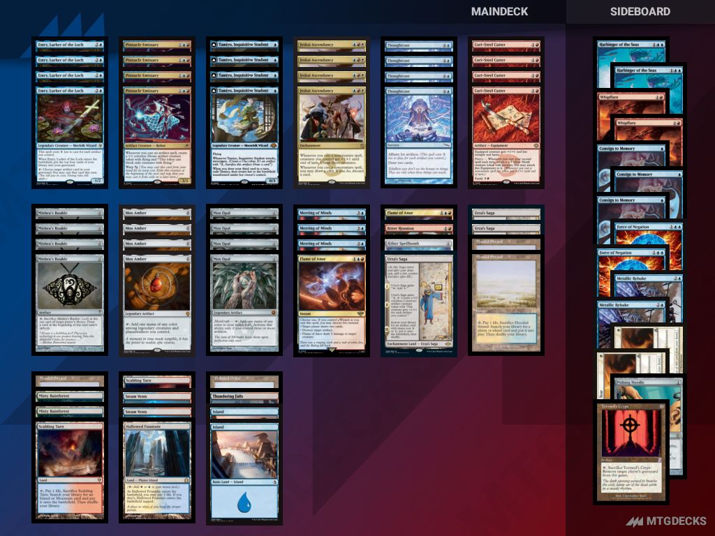 Modern Jeskai Ascendancy deck by LuisMJ • MTG DECKS