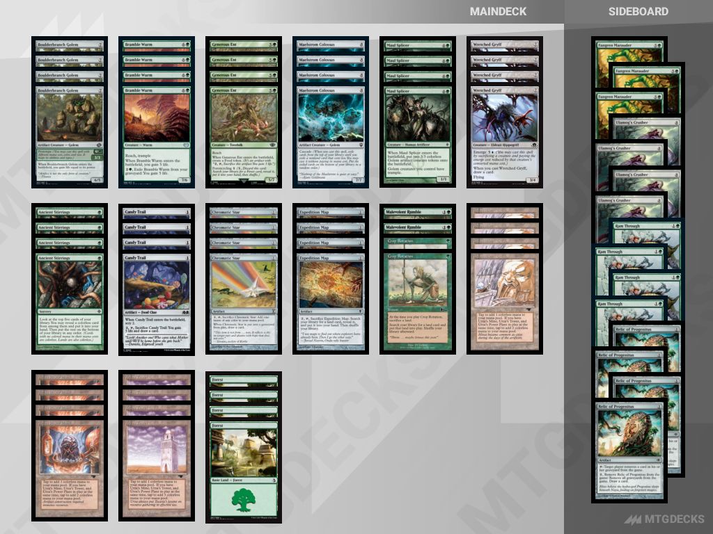 Pauper Big Monsters Tron deck by Marin Senne • MTG DECKS
