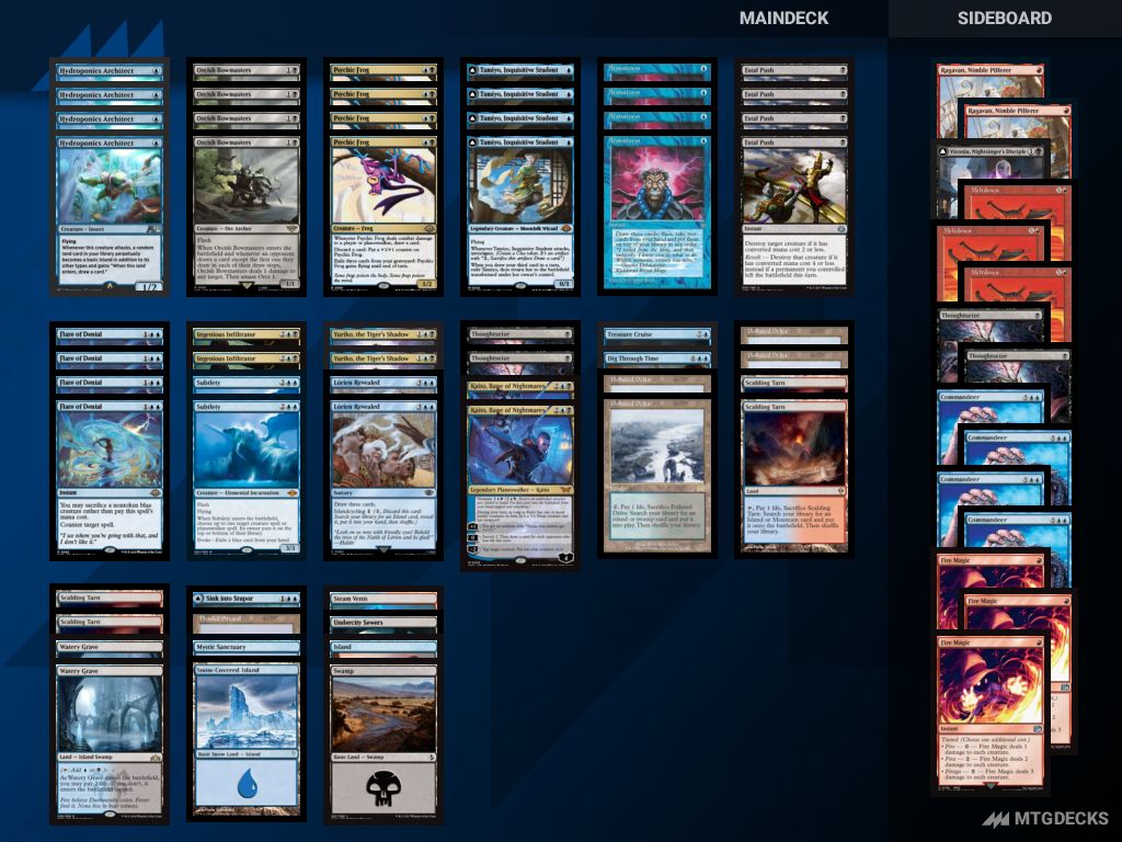 Arena Timeless Dimir Ninjas deck by lukejf01 • MTG DECKS