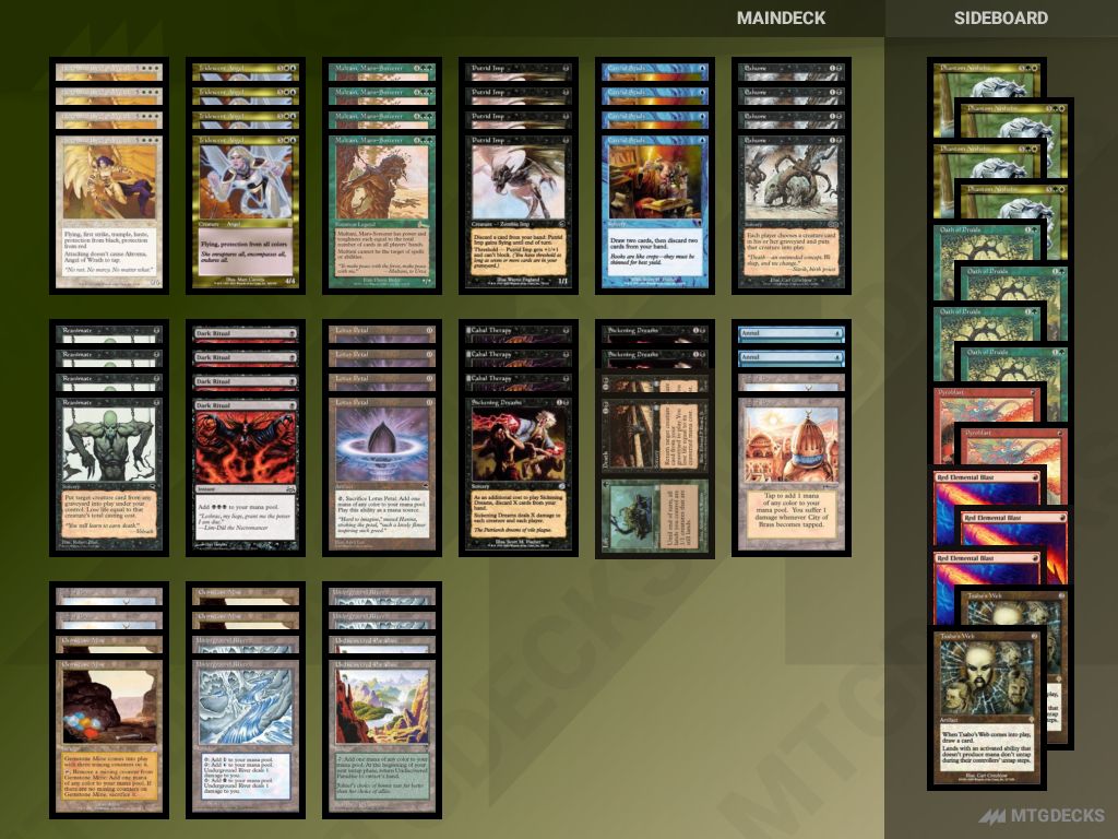 Premodern Reanimator deck by Mateo Palacios • MTG DECKS