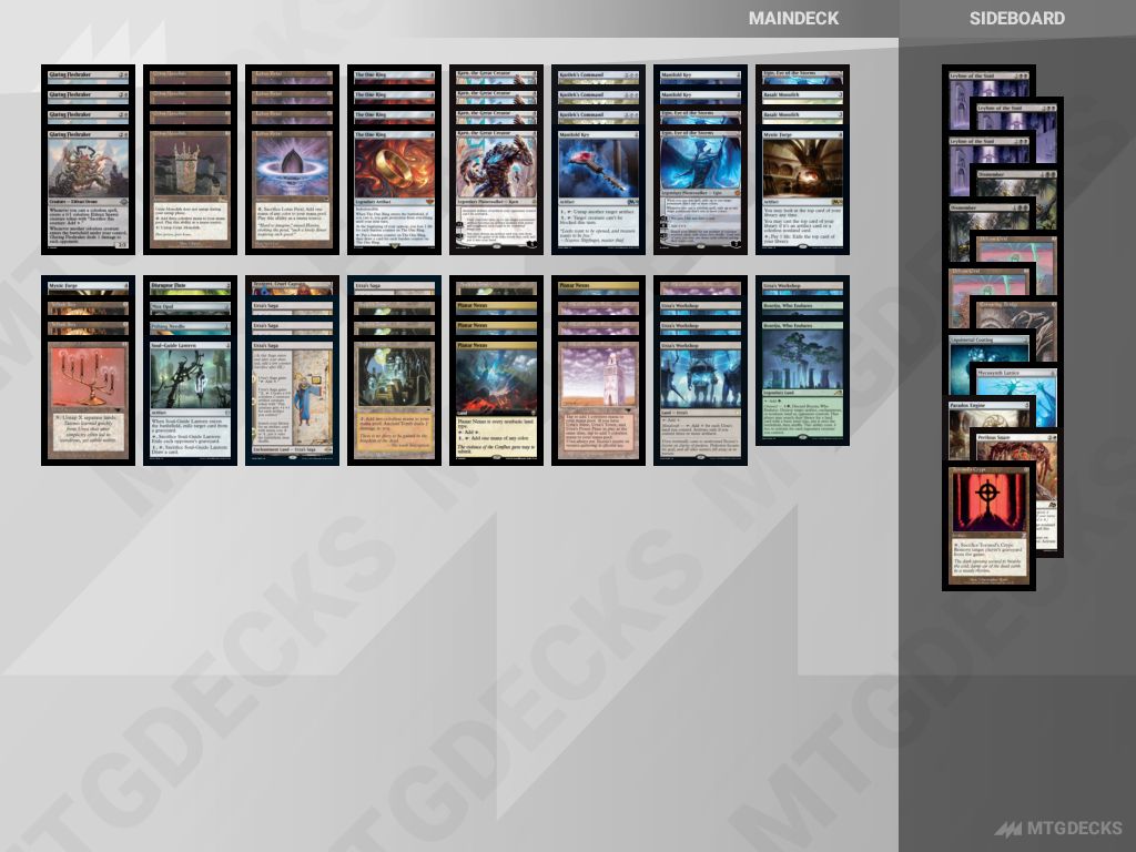 Legacy MUD deck by Shoji Kawata • MTG DECKS