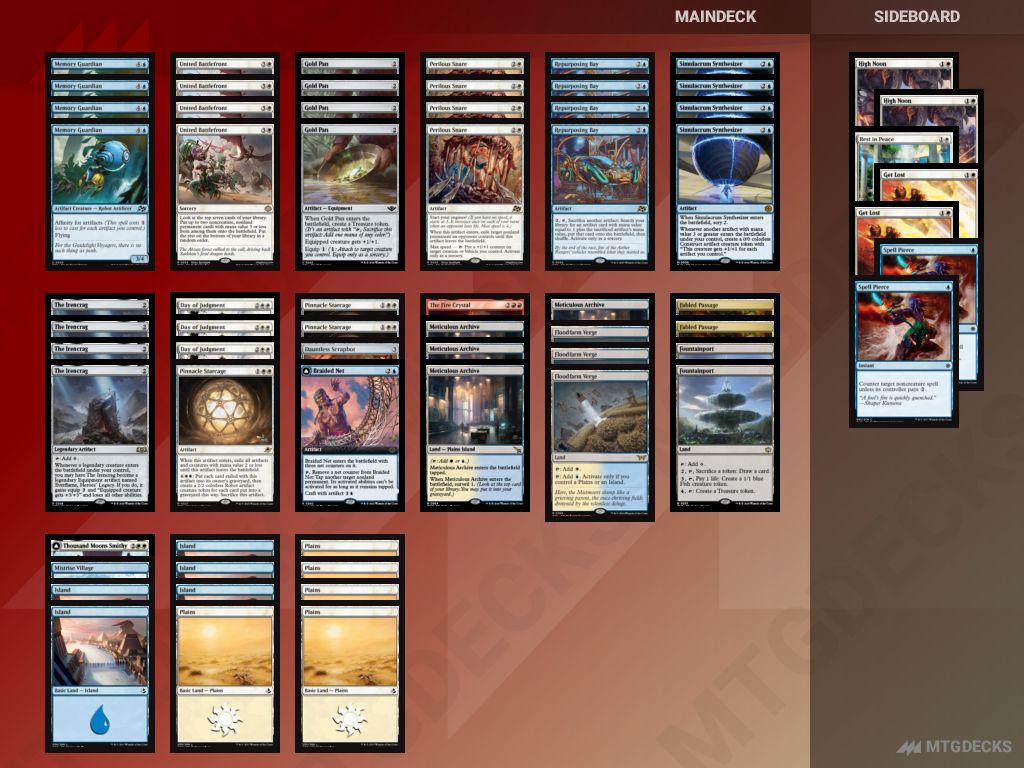 Arena Standard S3 Arrivano i Gundam deck by IstaBNF • MTG DECKS