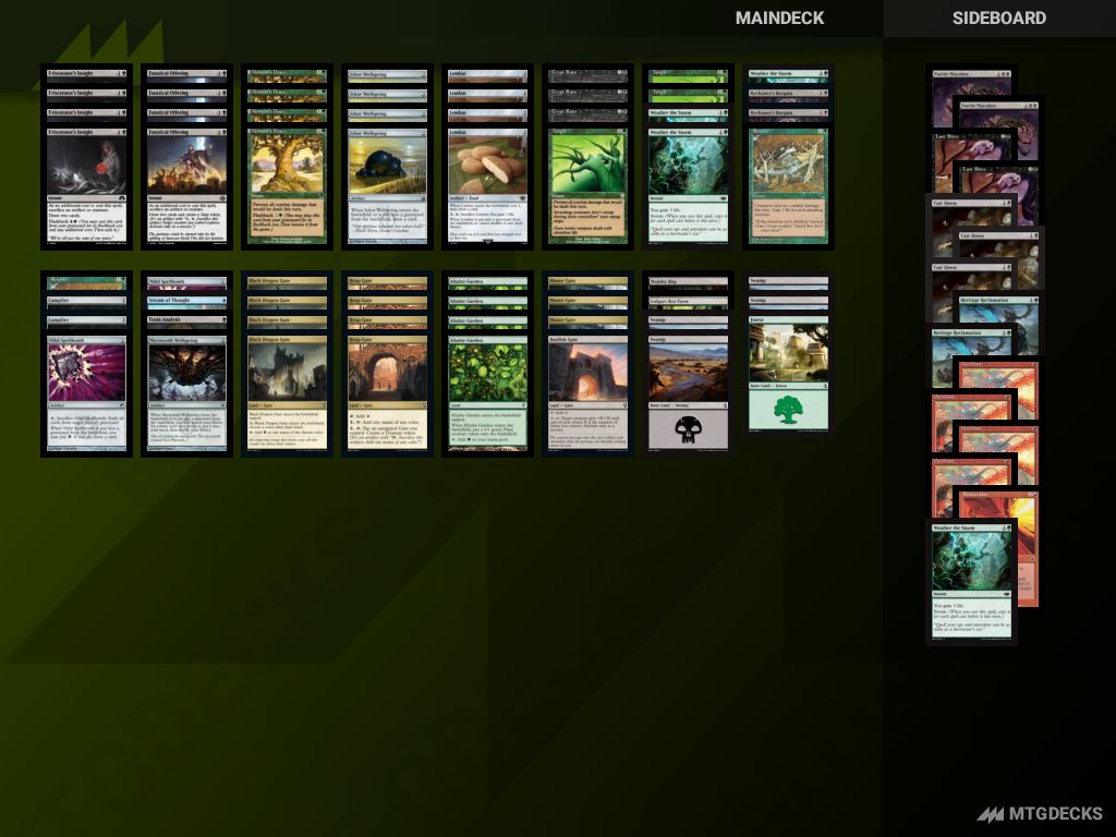 Pauper Turbo Fog deck by Kirblinxy • MTG DECKS