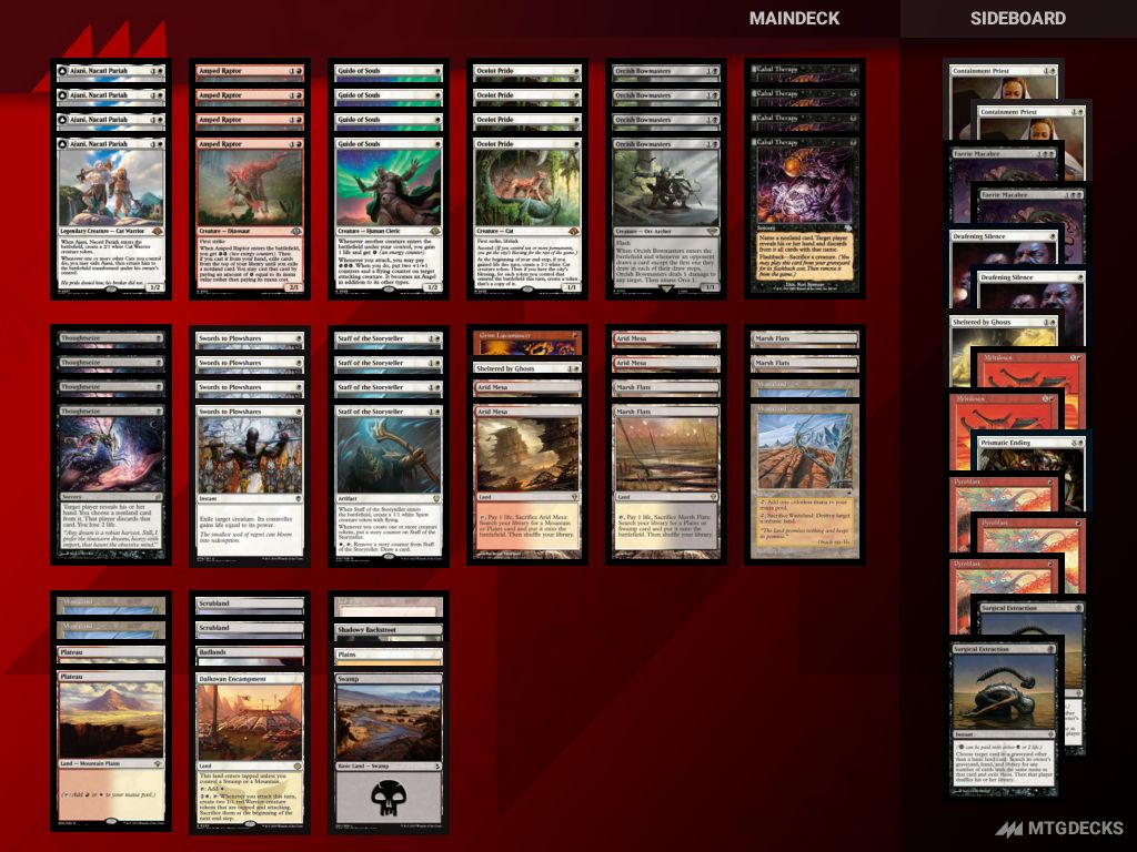 Legacy League XVI - Finals (Stockholm, Sweden) | September 07 • MTG DECKS