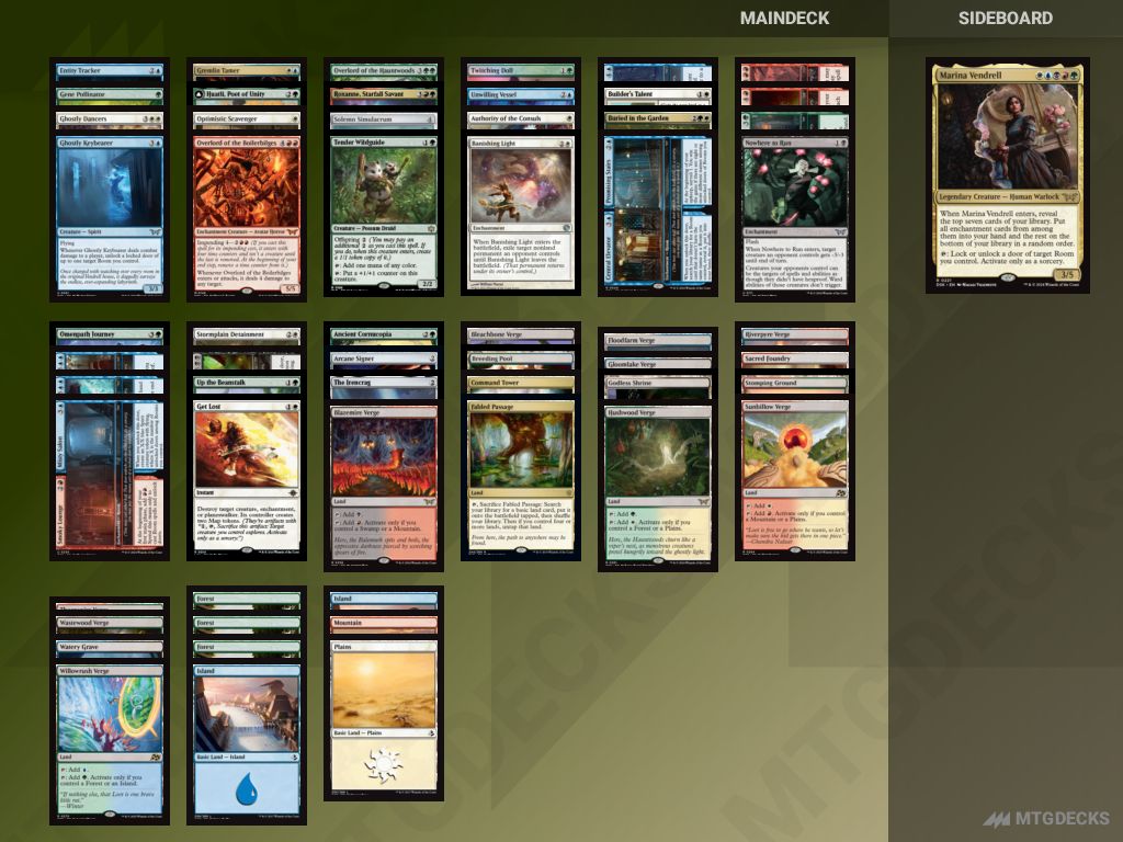 Brawl marina std brawl EOE deck by goatbear • MTG DECKS