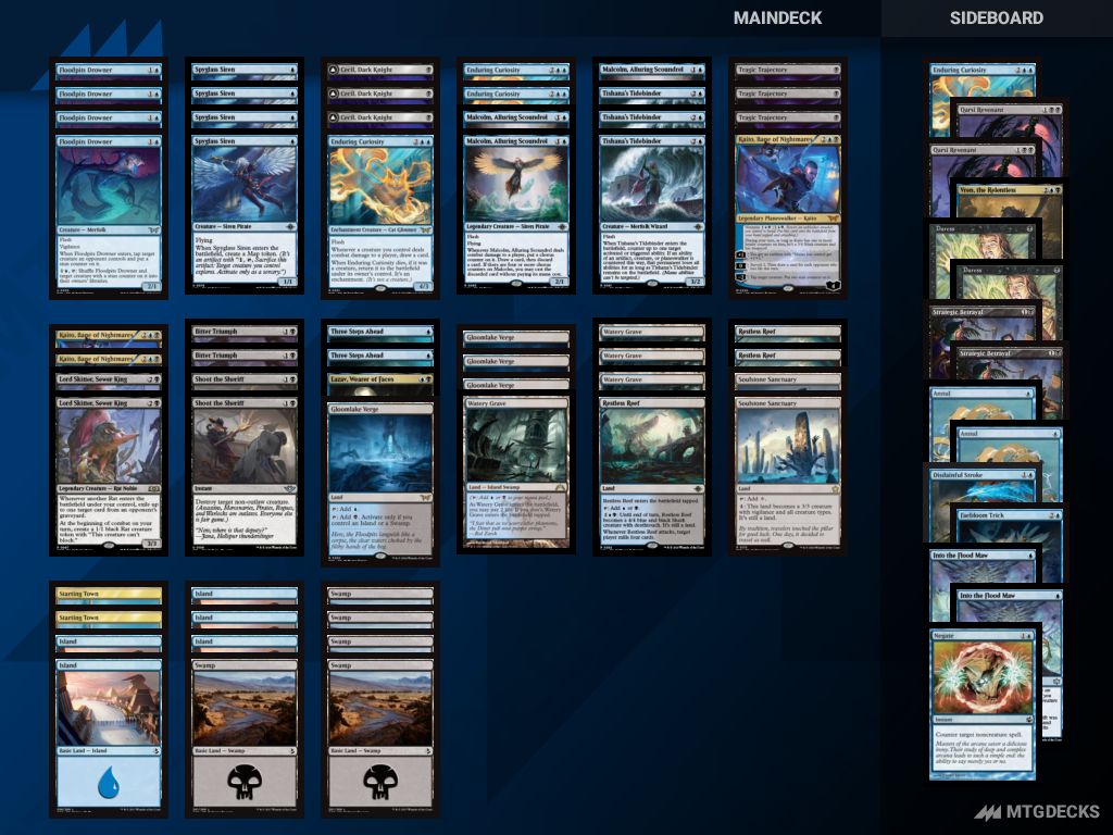 Standard Dimir Midrange deck by Supercazzola • MTG DECKS