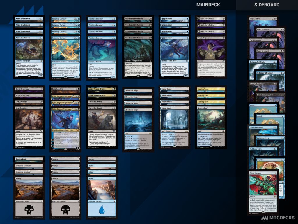 Standard Dimir Midrange deck by claudioh • MTG DECKS