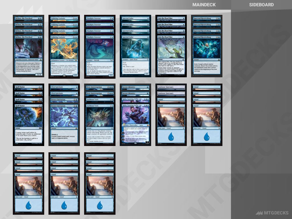 Arena Standard Hydro Man Tempo deck by umotivo • MTG DECKS