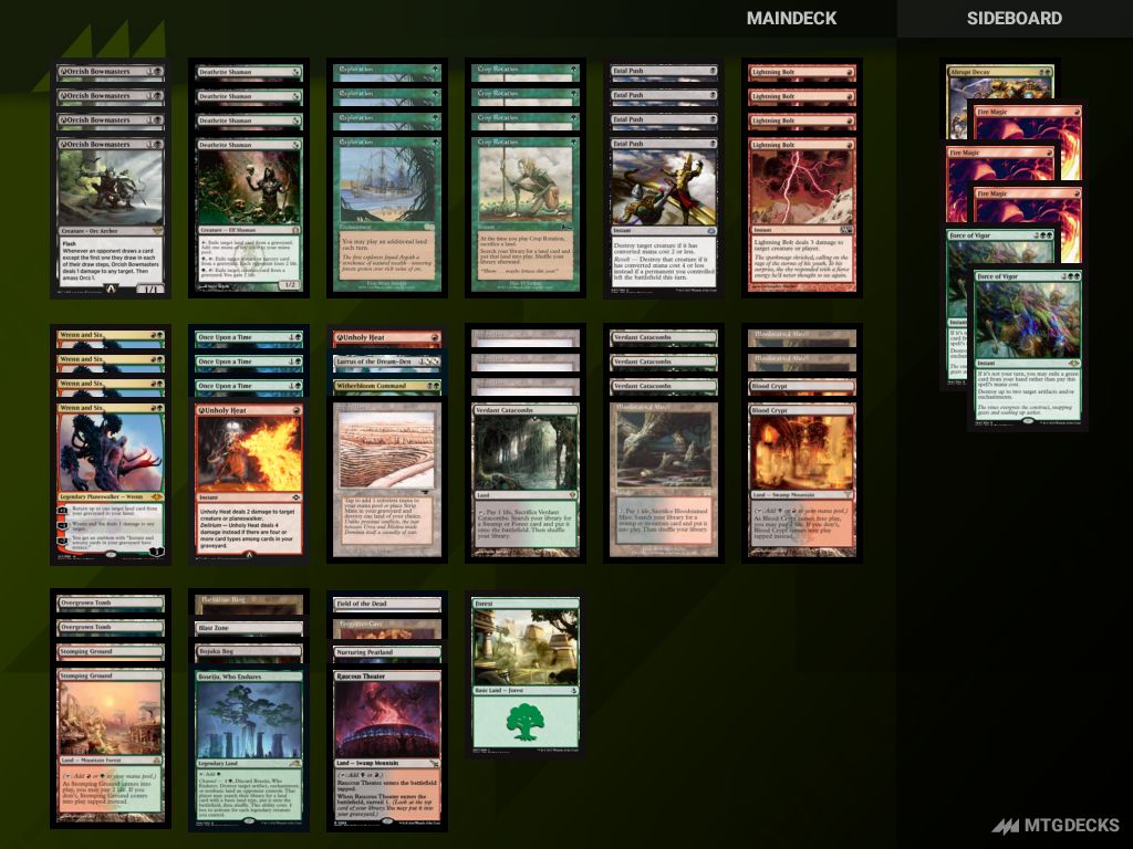 Arena Timeless Jund Lands deck by Chesthair • MTG DECKS