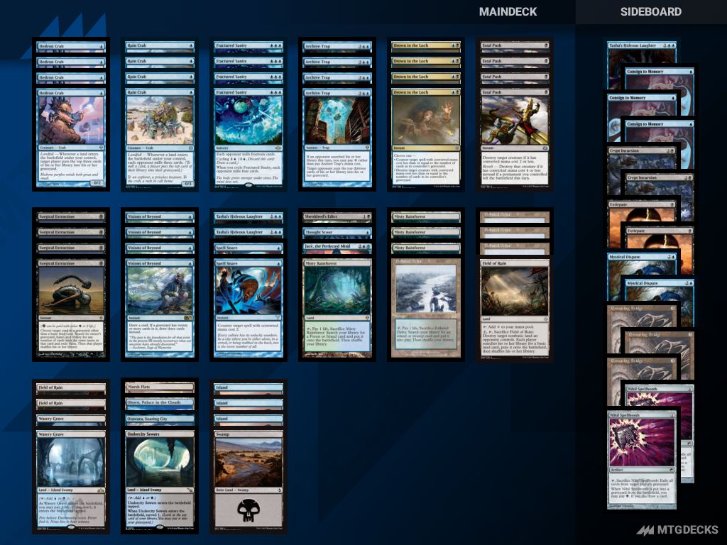 Modern Library Destruction deck by Yoshimoto Ryuya • MTG DECKS