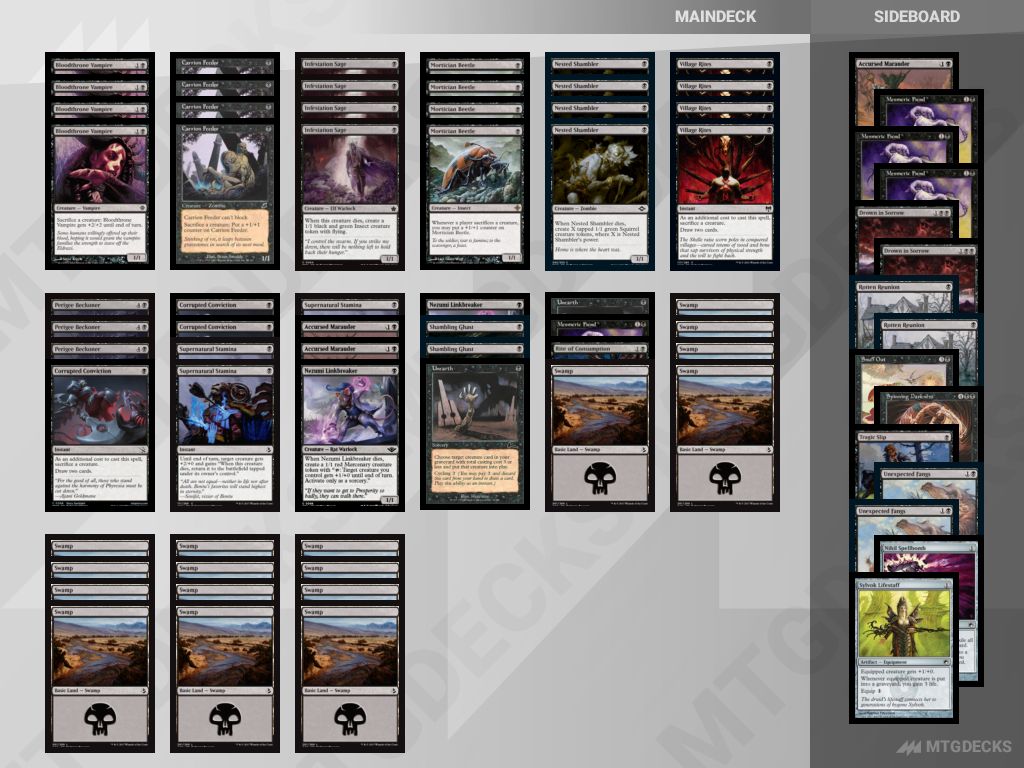 Pauper Sac 20-09 deck by TiagoFuguete • MTG DECKS