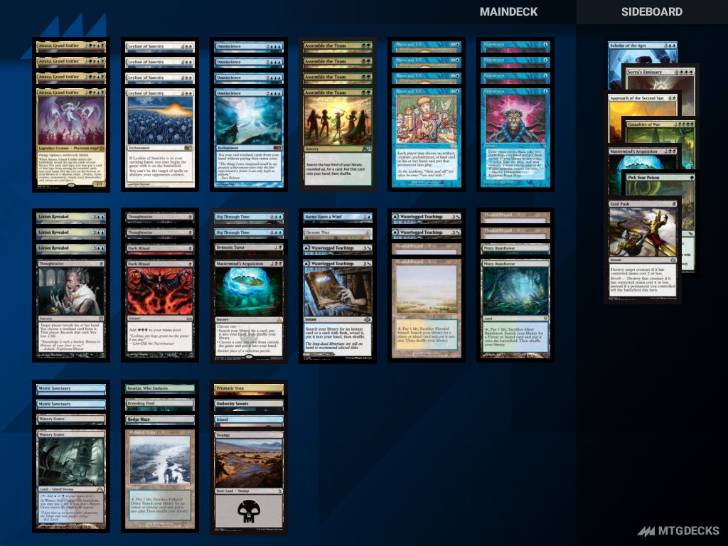 Arena Timeless 4-Color deck by Wuggles • MTG DECKS