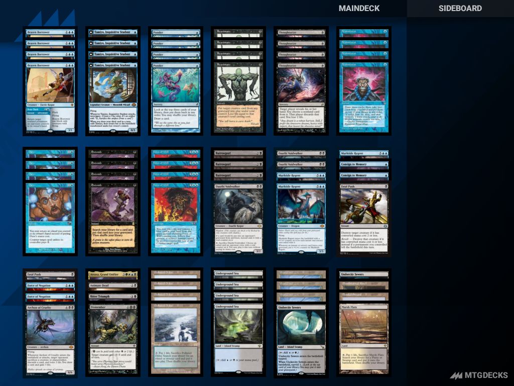 Legacy Reanimator deck by Christopher J Brill • MTG DECKS