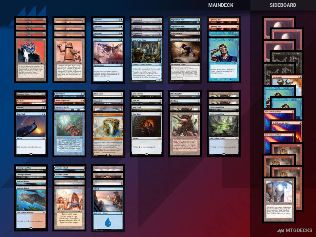 MTG Old-school top decks and meta September 2025 • MTG DECKS