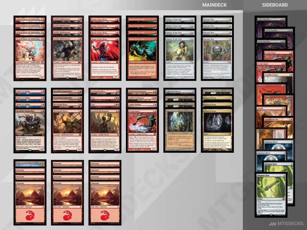 Legacy Moon Goblin Stompy deck by Janosch Dierkes • MTG DECKS
