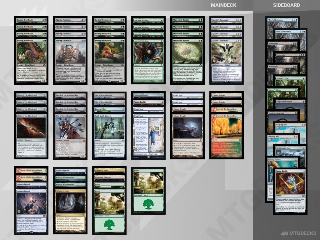Modern Eldrazi Bloodchief Combo deck by Thunus • MTG DECKS