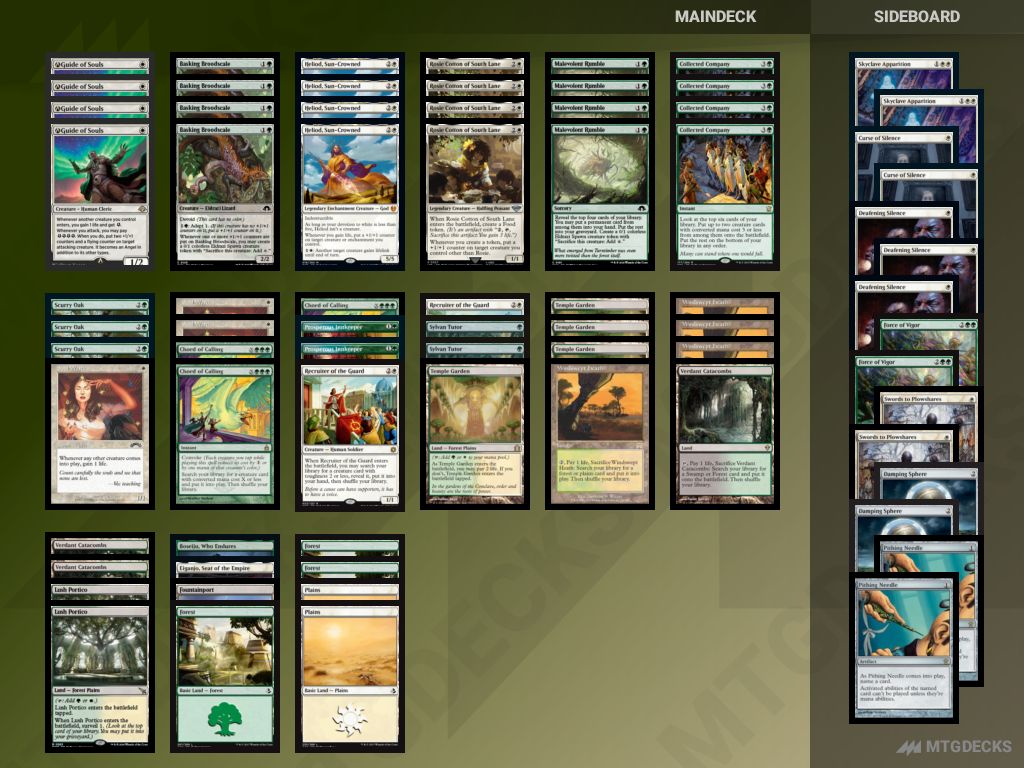 Arena Timeless (H) Heliod deck by Atog • MTG DECKS