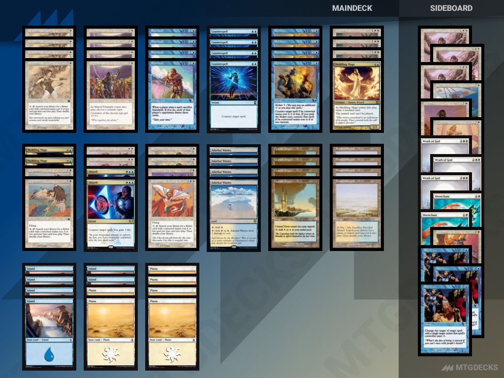 Premodern Rebels deck by Tomatsu Watanabe • MTG DECKS