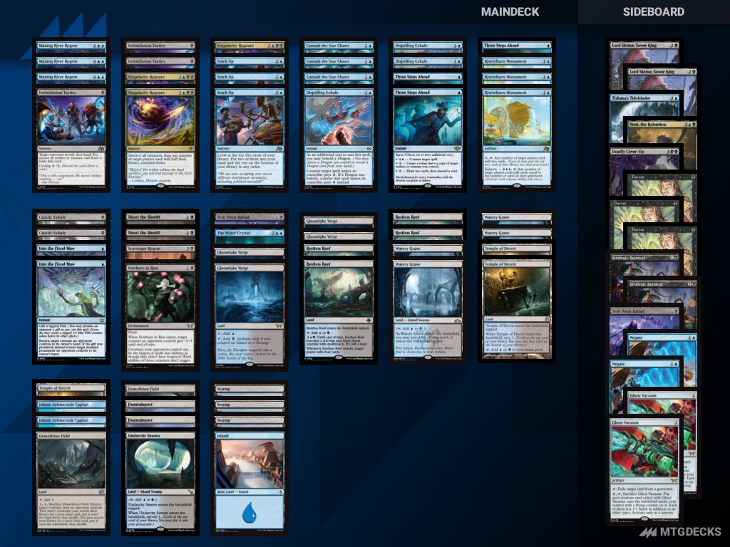 Standard Dimir Control deck by Murayama Ryousuke • MTG DECKS