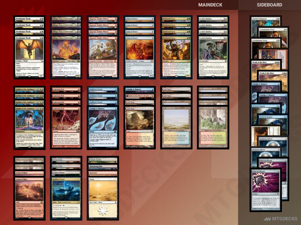 Modern Domain Zoo deck by Tatsuaki Yajima • MTG DECKS