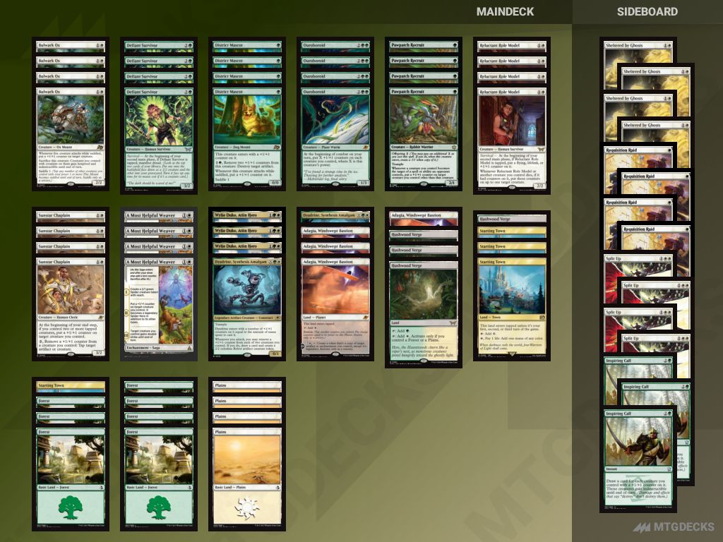 Standard deck deck by ilikecookies • MTG DECKS