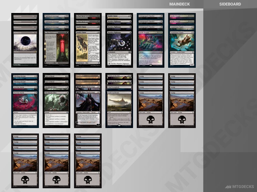 Historic Empty Hand OG (Sheoldred) deck by thugmilk2025 • MTG DECKS