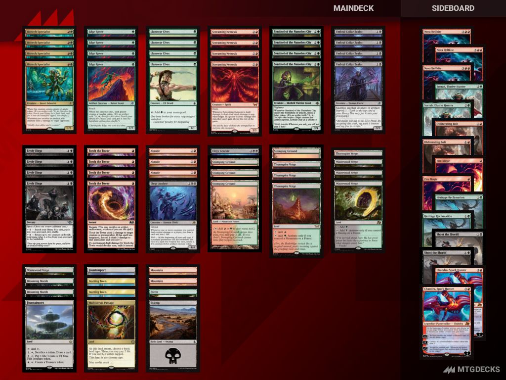 MTG Standard Secrets of Strixhaven Jund Cauldron top decks • MTG DECKS