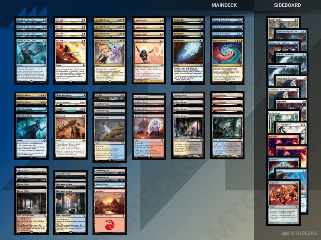 Standard Multicolor Control deck by Ito Takeshi • MTG DECKS