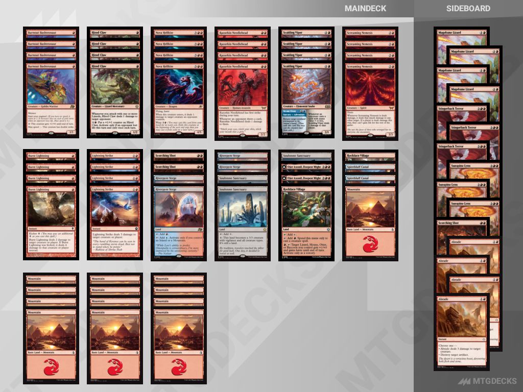 MTGO Standard League #9766 | September 28 • MTG DECKS