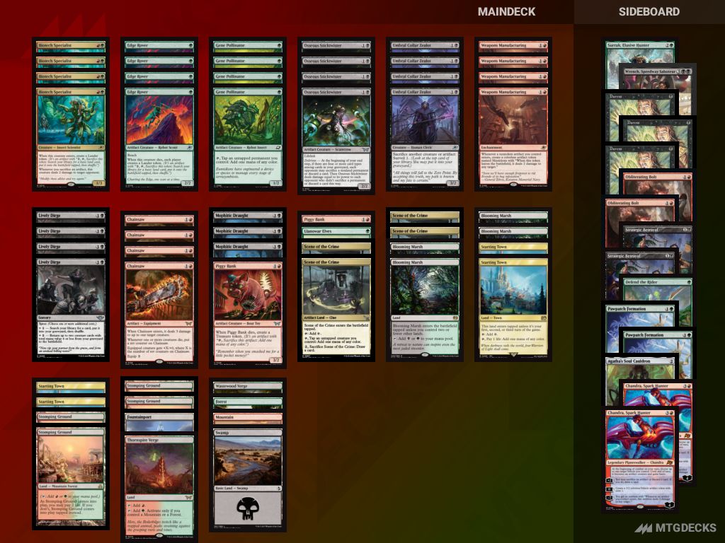 Arena Standard Burndafacts deck by sims • MTG DECKS