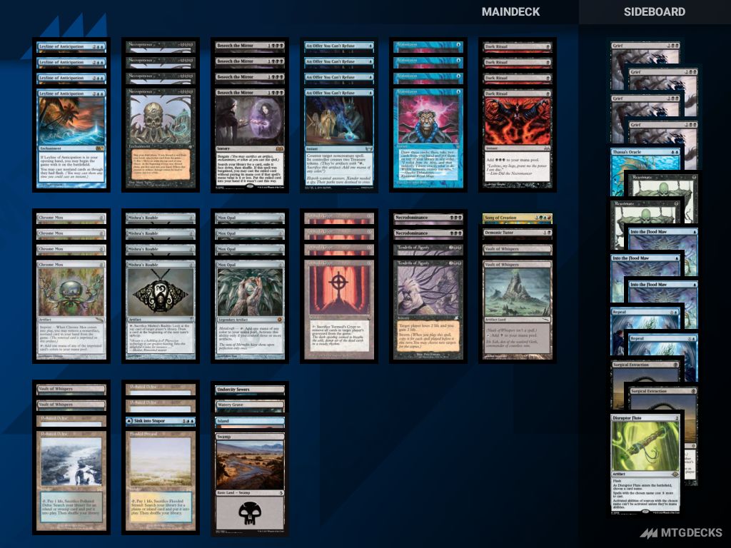 Arena Timeless moxen tribal deck by inkling_6 • MTG DECKS