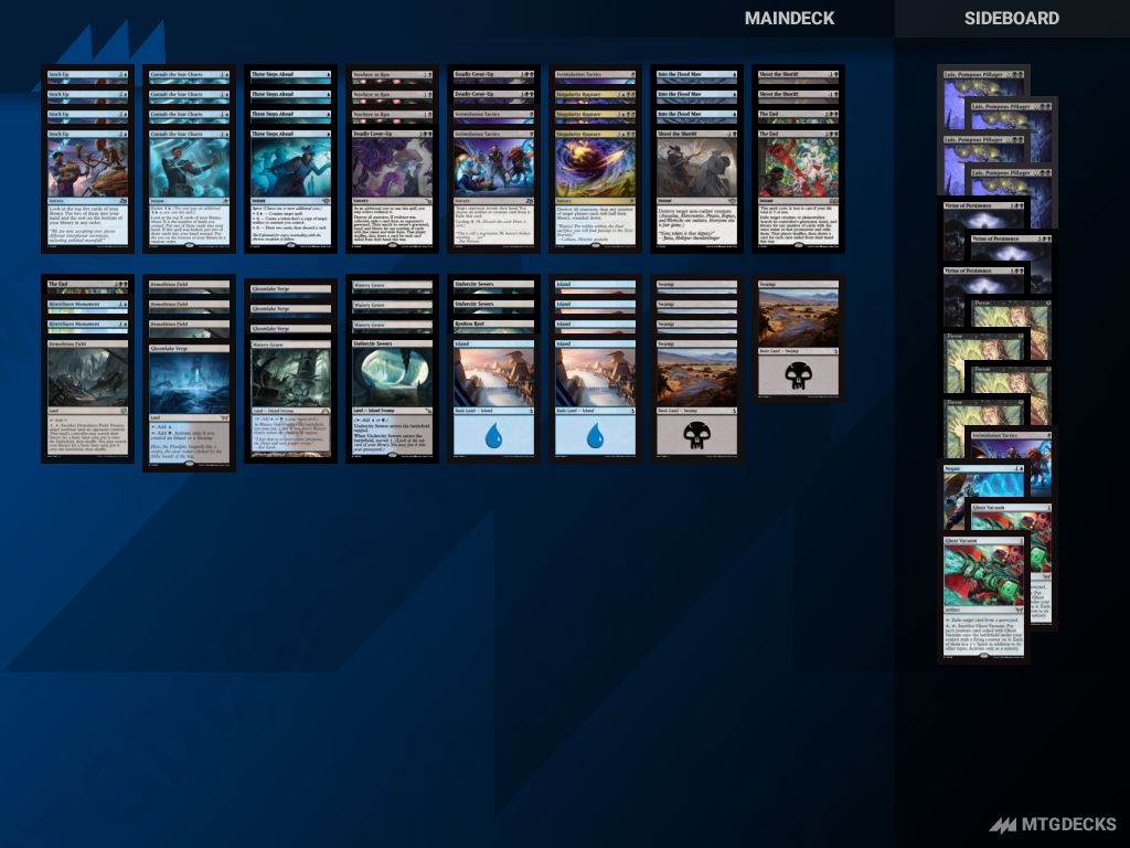 MTGO Standard League #9766 | September 30 • MTG DECKS