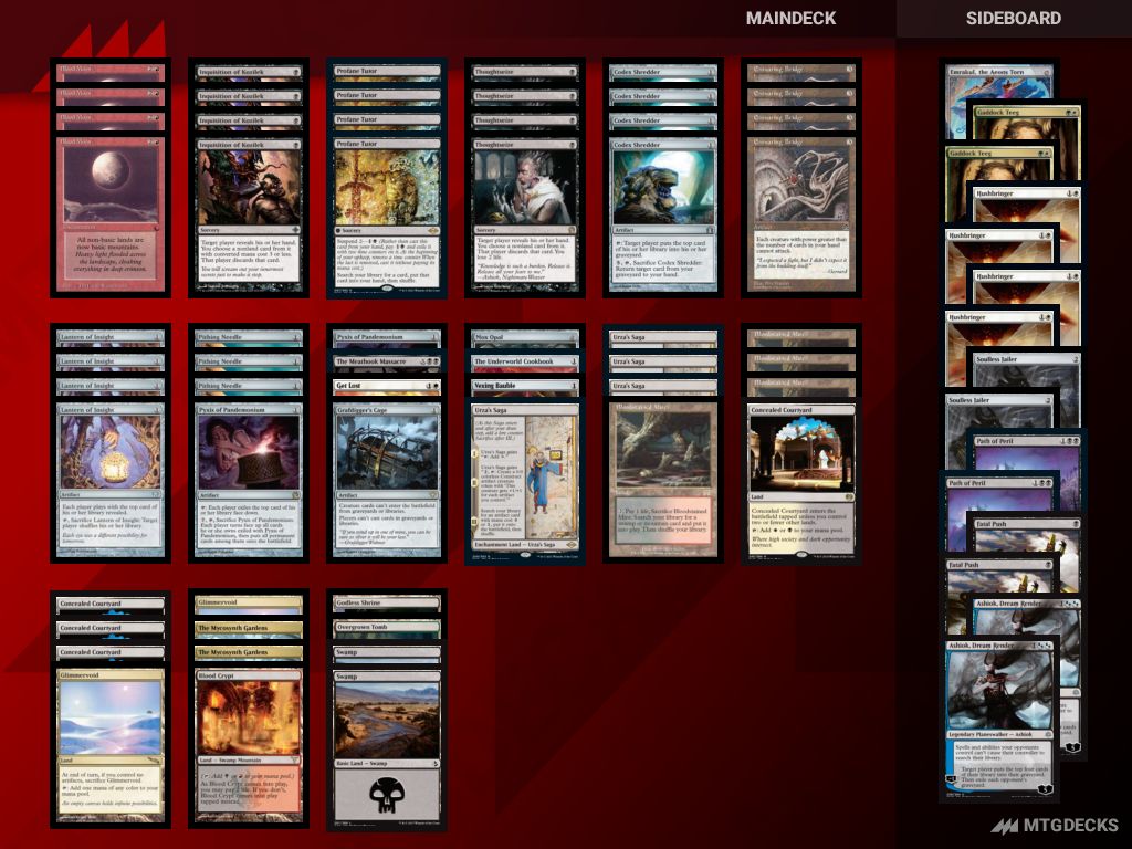 MTG Modern Lantern Control - 177 top decks • MTG DECKS