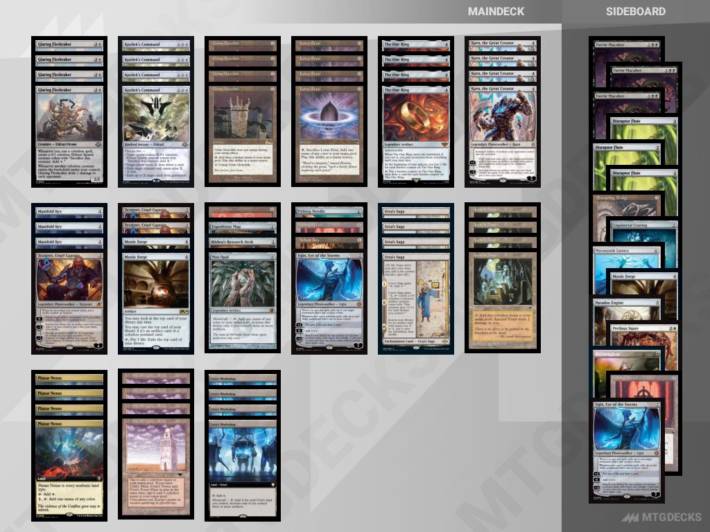 Legacy Colorless Mystic Forge Combo deck by Grindcore44 • MTG DECKS