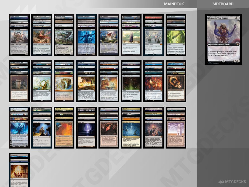cEDH Monthly Tournament @ The Arcanum Sanctorum | Commander - October ...