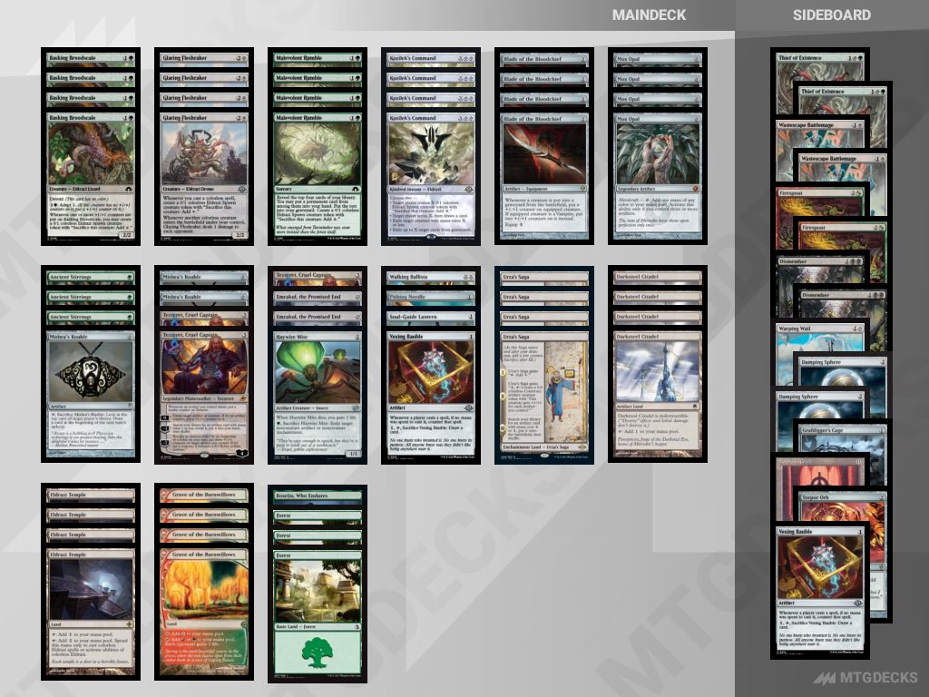 Modern Opal Broodscale deck by ross_merriam • MTG DECKS