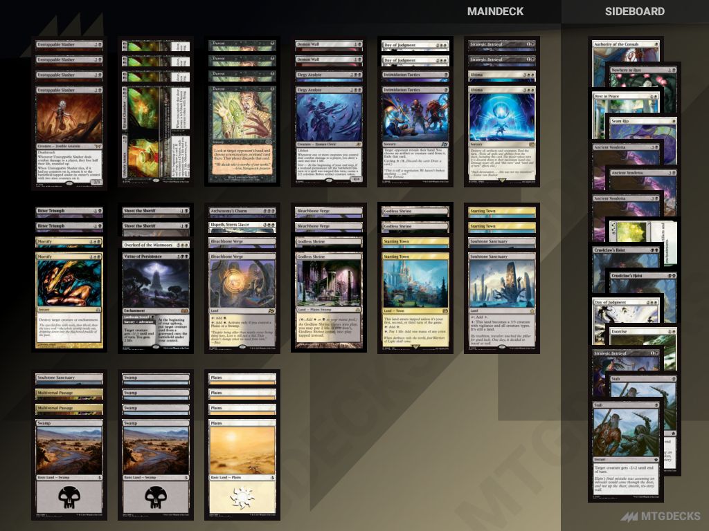 Arena Standard Orzhov Midrange deck by Platinum-Mythic Rank Player ...