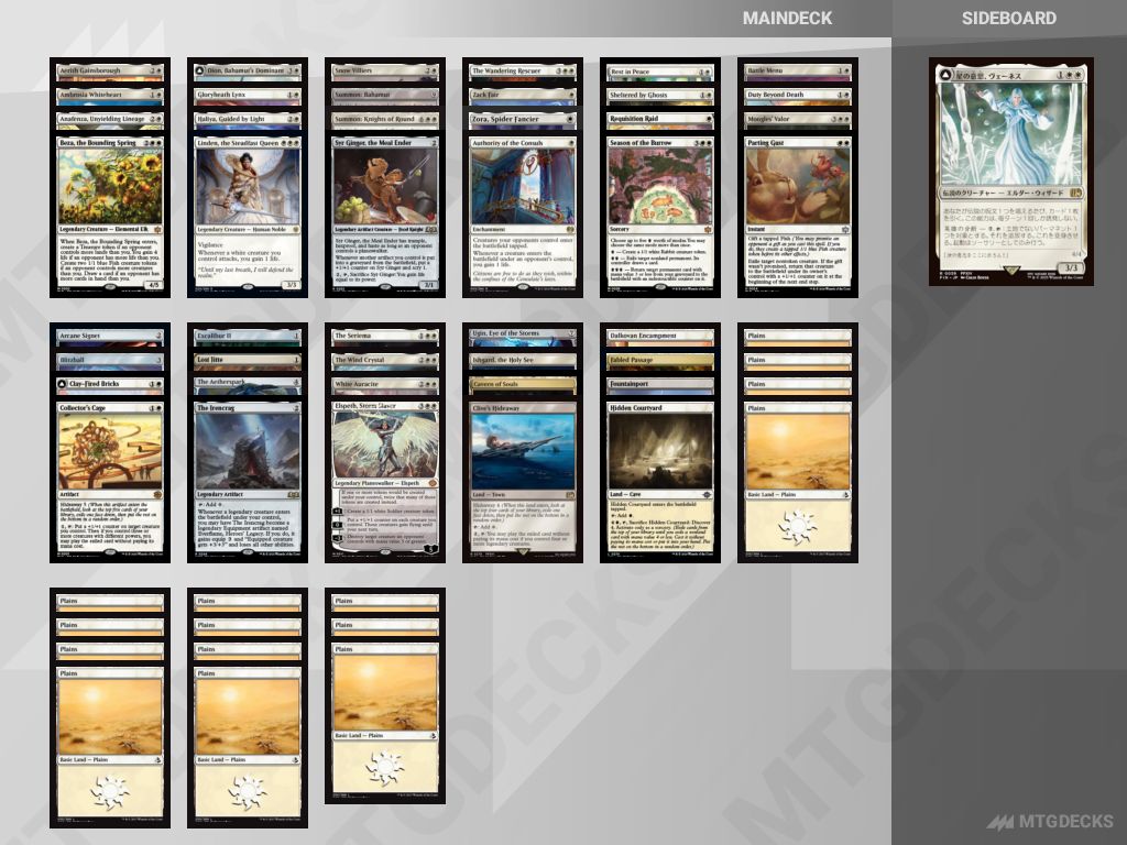 Arena Brawl Standard Legends Brawl deck by Eevee098 • MTG DECKS